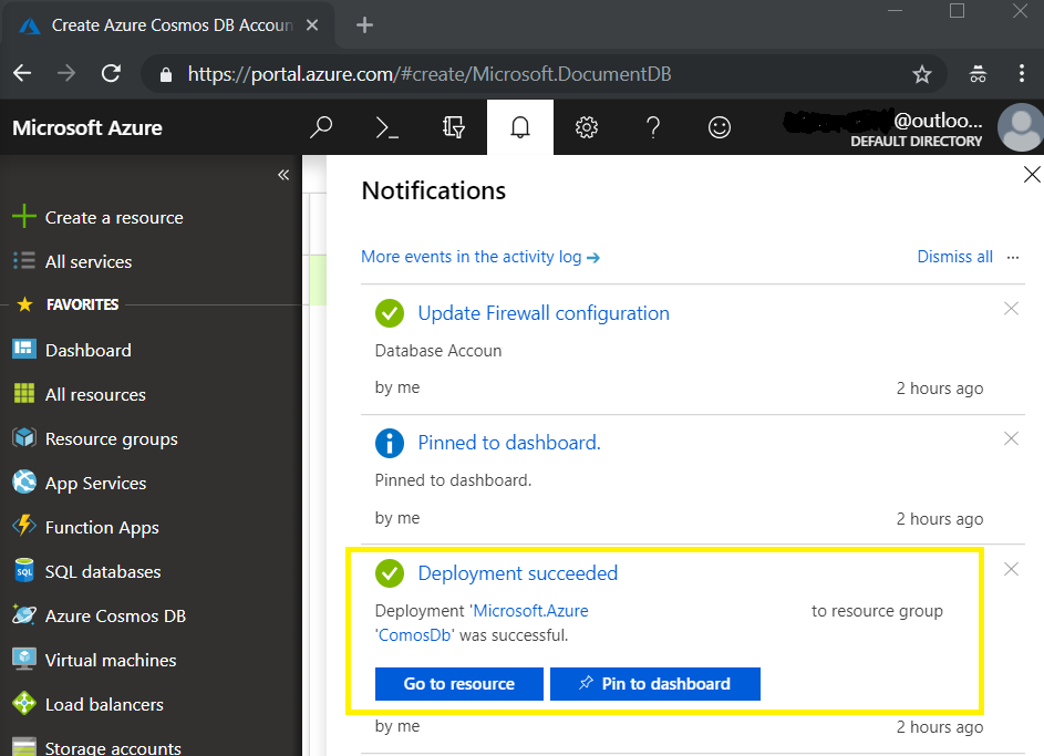 Demo: Creating a CosmosDb Console Application – Masters Development